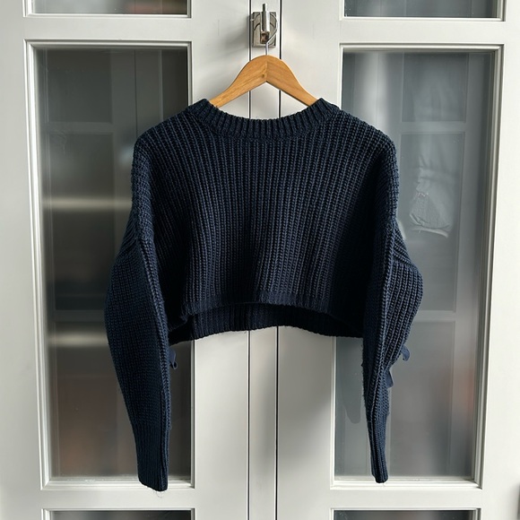 cinq a sept | Sweaters | Cinq A Sept Eddie Sweater Cropped Is Shorter ...
